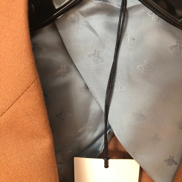 Gucci | Jackets & Coats | Gucci Formal Heritage Jacket In Winter Panama ...